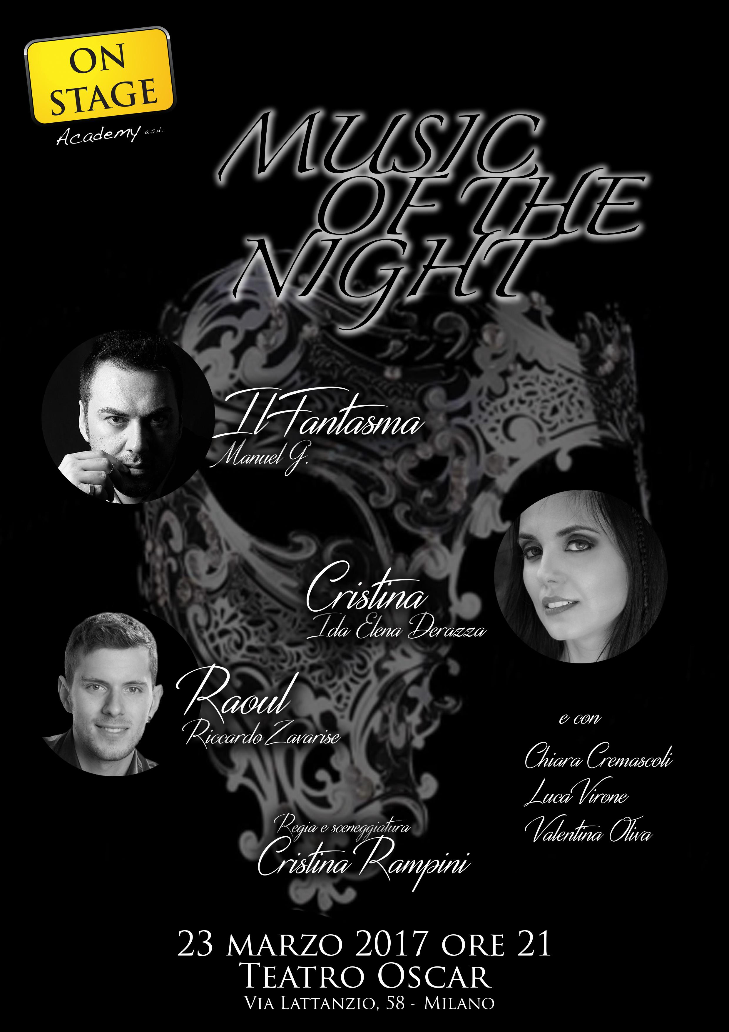 MUSIC OF THE NIGHT | Teatro Oscar - Milano